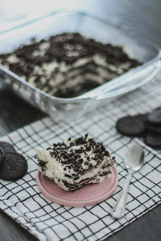Oreo Icebox Cake - Pam*B